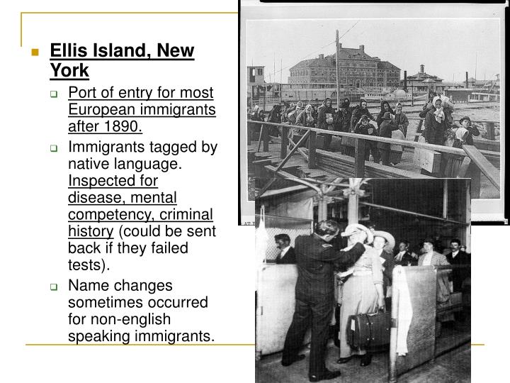 PPT - Ch.7 – Immigrants & Urbanization (1870 – 1920) PowerPoint ...