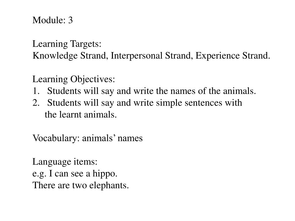 PPT - Level: Primary 2 Topic:Animals Subjects Covered: G.S., English ...