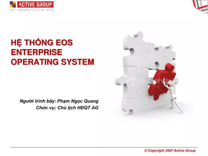 PPT - HỆ THỐNG EOS ENTERPRISE OPERATING SYSTEM PowerPoint Presentation ...
