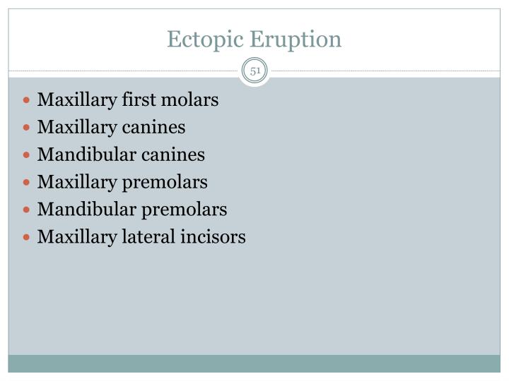 PPT - Canine Impactions Ectopic Eruption PowerPoint Presentation - ID ...