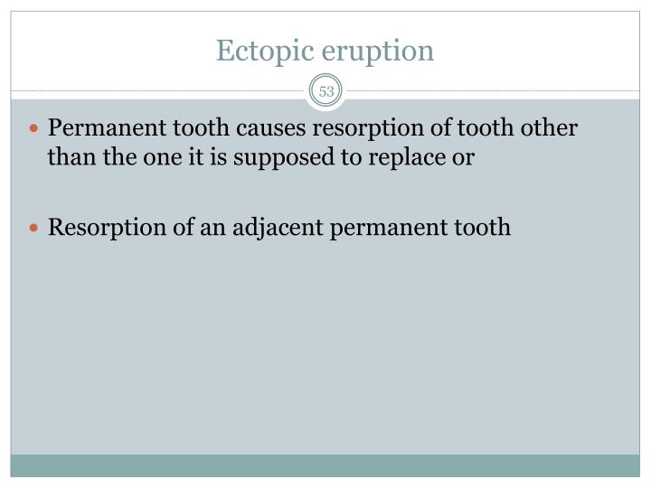 PPT - Canine Impactions Ectopic Eruption PowerPoint Presentation - ID ...