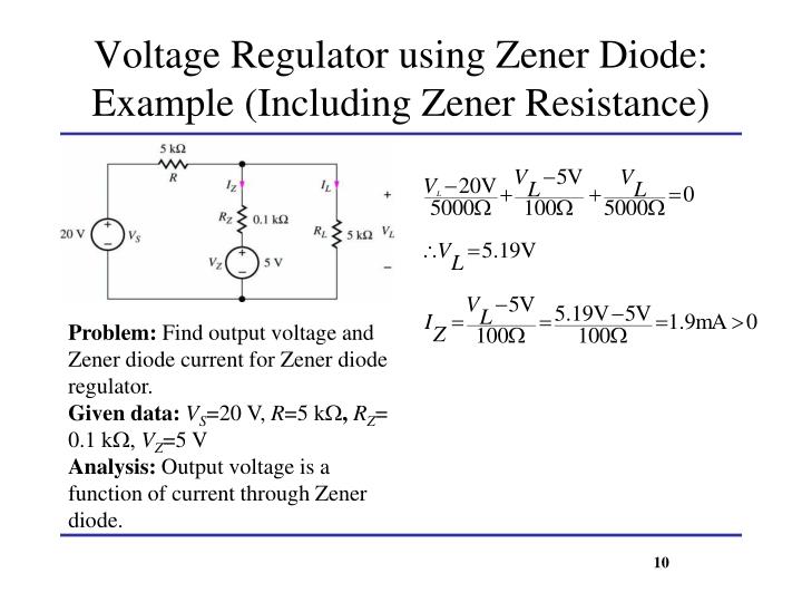 PPT - Lecture 8 Diode Applications and small signal models PowerPoint ...