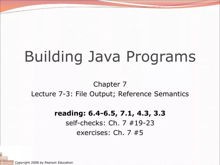 PPT - Building Java Programs PowerPoint Presentation, free download ...
