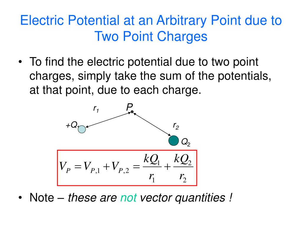 PPT - Day 15: Electric Potential due to Point Charges PowerPoint ... PPT - Day 15: Electric Potential due to Point Charges PowerPoint ...