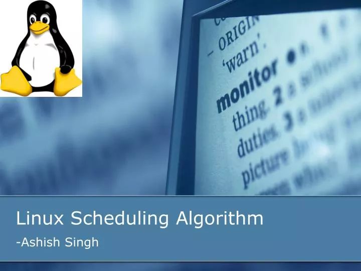 PPT - Linux Scheduling Algorithm PowerPoint Presentation, free download ...
