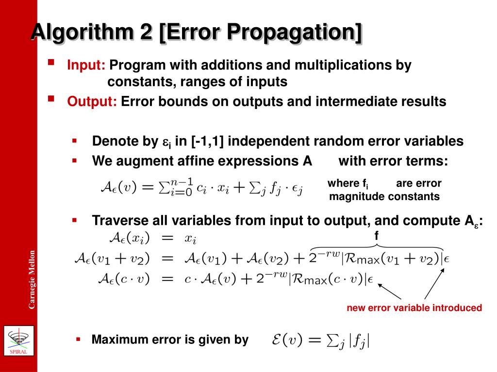 Ppt Adaptive Mapping Of Linear Dsp Algorithms To Fixed Point Arithmetic Powerpoint