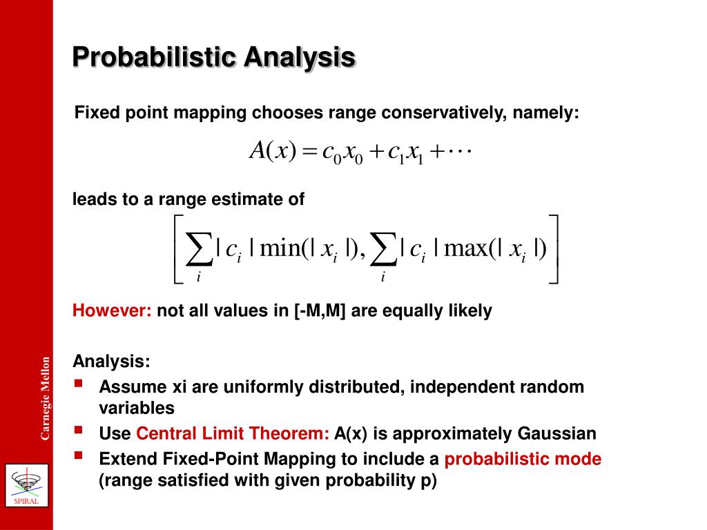 Ppt Adaptive Mapping Of Linear Dsp Algorithms To Fixed Point Arithmetic Powerpoint
