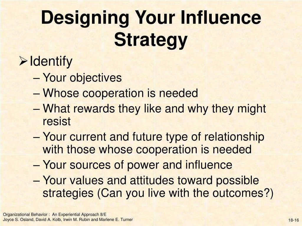 PPT - Chapter 18 Power and Influence PowerPoint Presentation, free ...