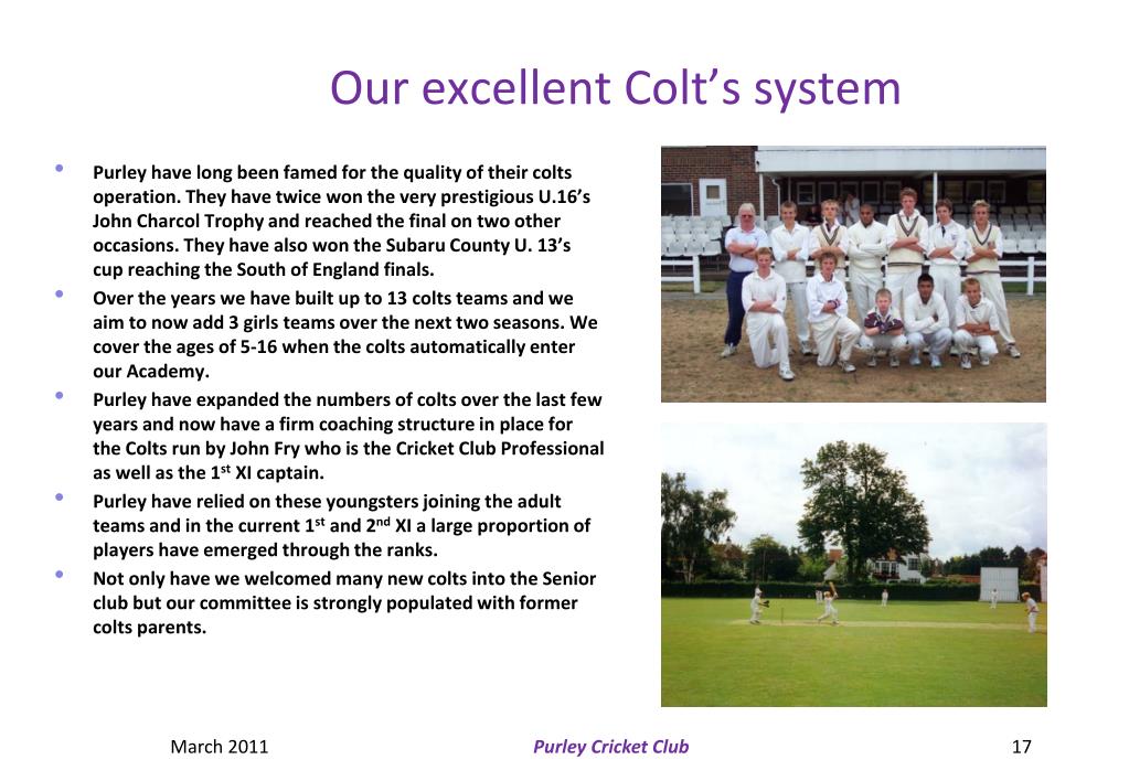 PPT - Purley Cricket Club PowerPoint Presentation, free download - ID ...