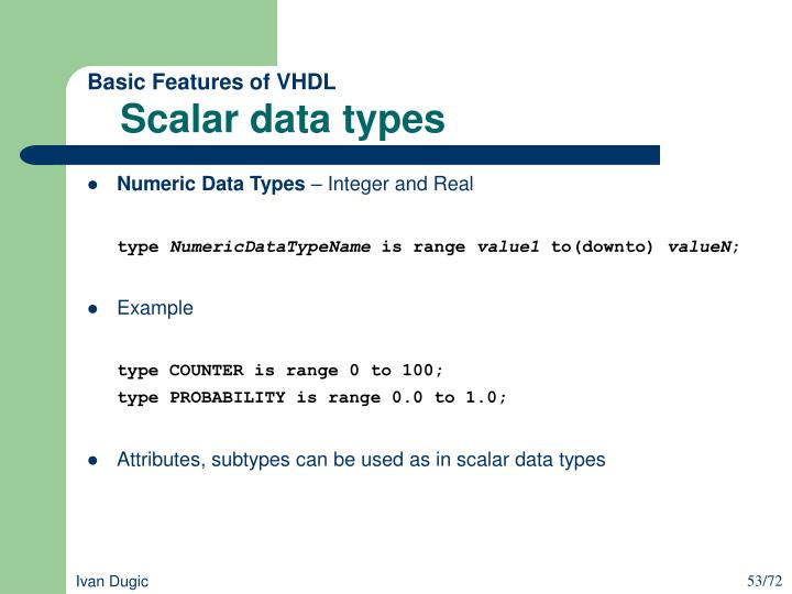 PPT - Structured Logic Design With VHDL PowerPoint Presentation - ID ...