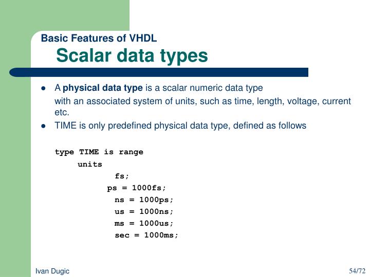 PPT - Structured Logic Design With VHDL PowerPoint Presentation - ID:6307379