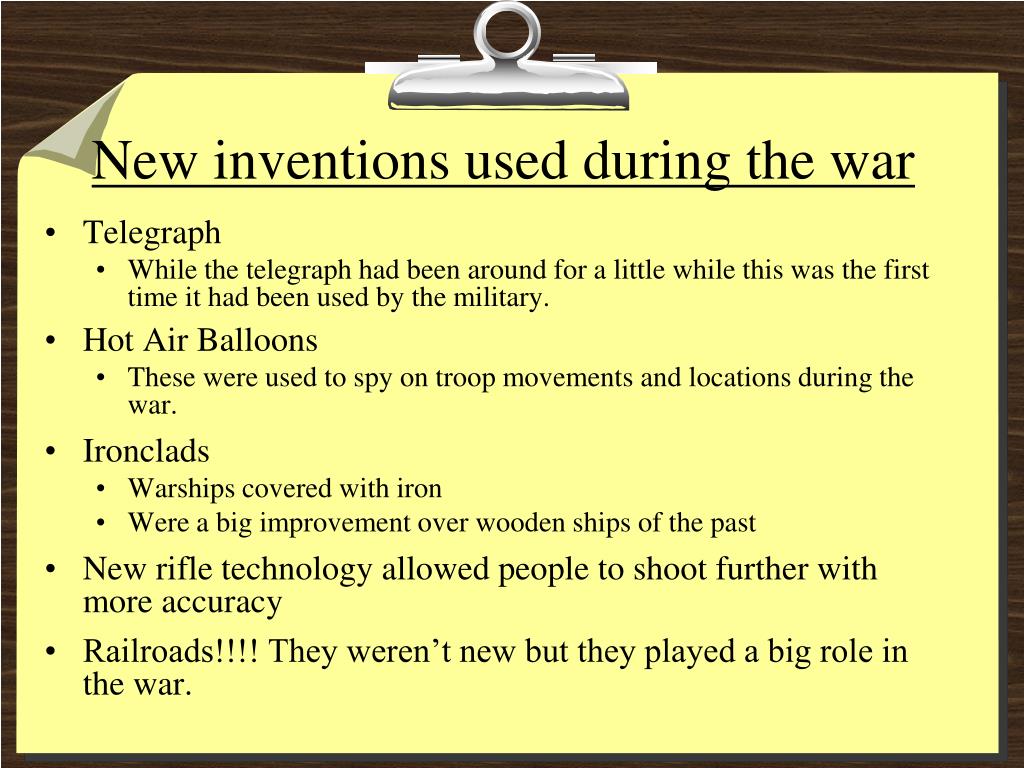 PPT - The American Civil War Chapters 16 & 17 PowerPoint Presentation ...