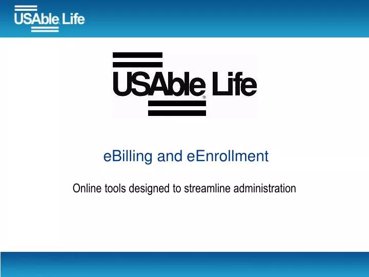 PPT - eBilling and eEnrollment PowerPoint Presentation, free download ...