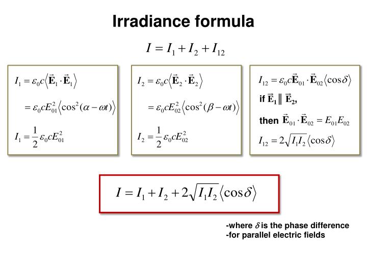 PPT - Chapter 7 : Interference of light PowerPoint Presentation - ID ...