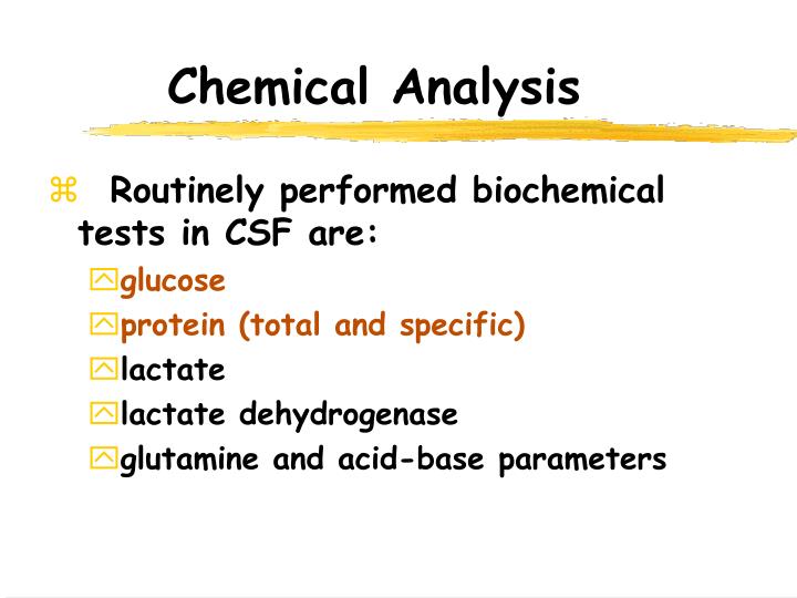 PPT - Cerebrospinal Fluid (CSF) Analysis for total protein PowerPoint ...