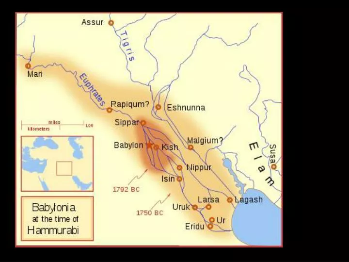 PPT - Babylon – Present day Al Hillah, Iraq 62 miles south of Baghdad ...