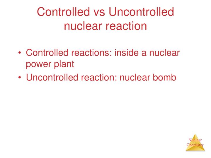 PPT - Chapter 21 Nuclear Chemistry PowerPoint Presentation - ID:6309682
