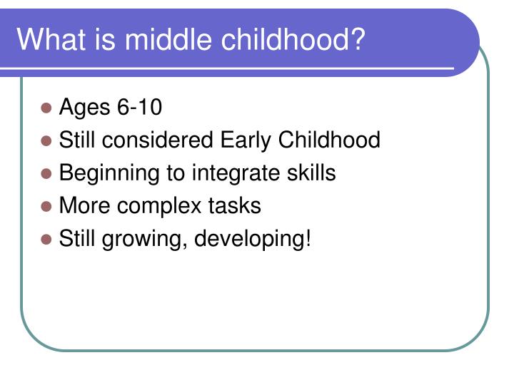 PPT - Physical and Motor Development in Middle Childhood PowerPoint ...