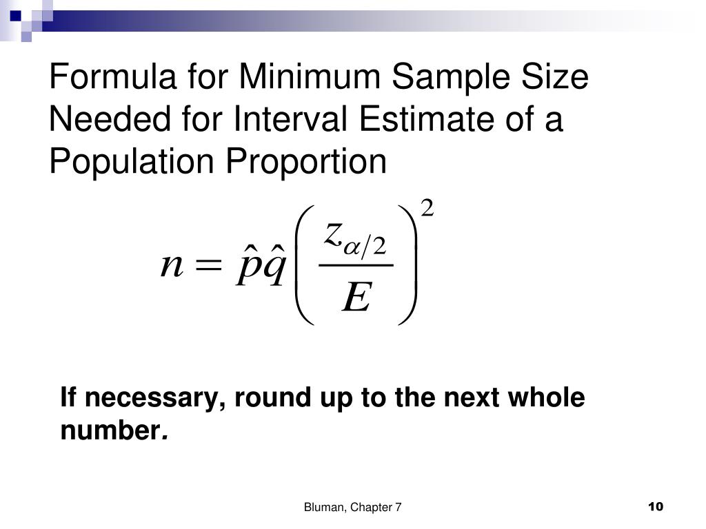 PPT 7 3 Confidence Intervals And Sample Size For Proportions