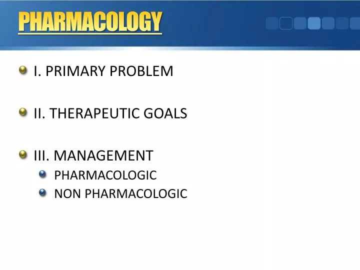 PPT - PHARMACOLOGY PowerPoint Presentation, free download - ID:6310507