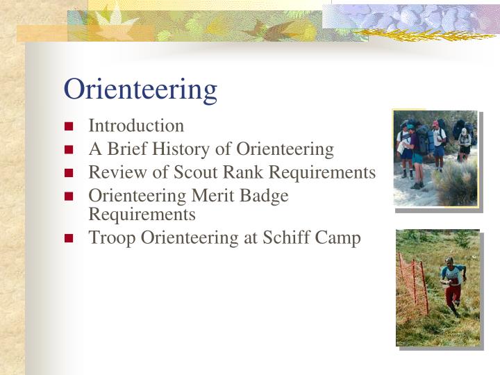 PPT - Orienteering PowerPoint Presentation - ID:6310556