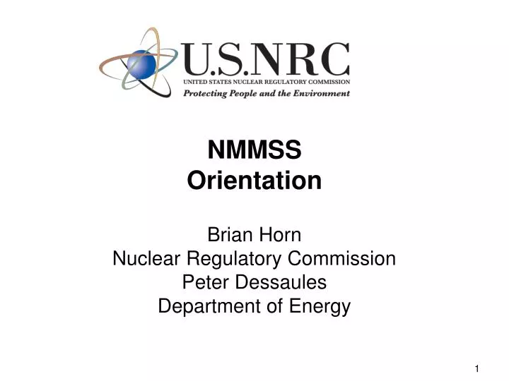 PPT - NMMSS Orientation PowerPoint Presentation, free download - ID:6311679