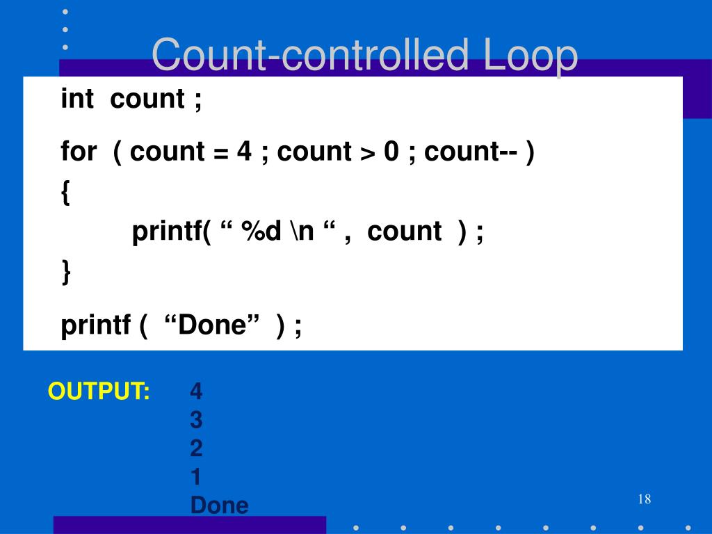 PPT Loop 2 C Programming 2011 PowerPoint Presentation Free 