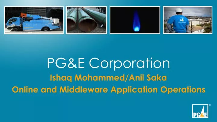 PPT - PG&E Corporation PowerPoint Presentation, free download - ID:6312946