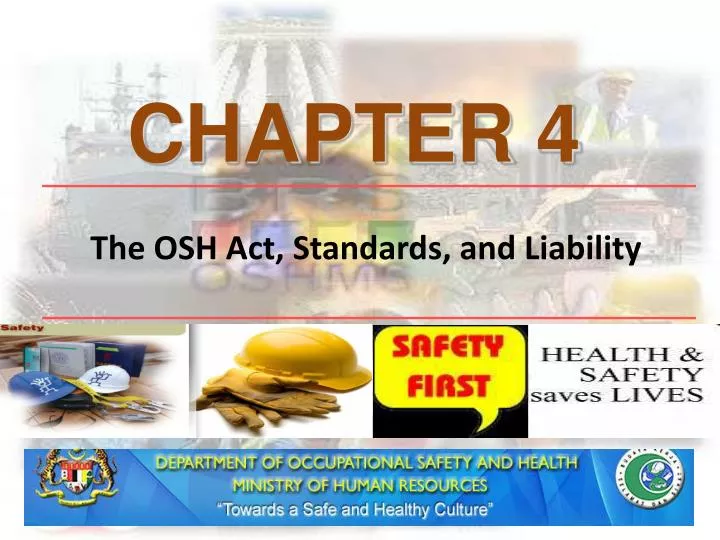 PPT - The OSH Act, Standards, and Liability PowerPoint Presentation ...