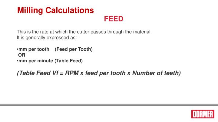 PPT - Basic Guide to Speeds & Feeds PowerPoint Presentation - ID:6315205