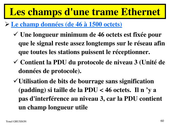 PPT - Réseau ETHERNET PowerPoint Presentation - ID:6317088
