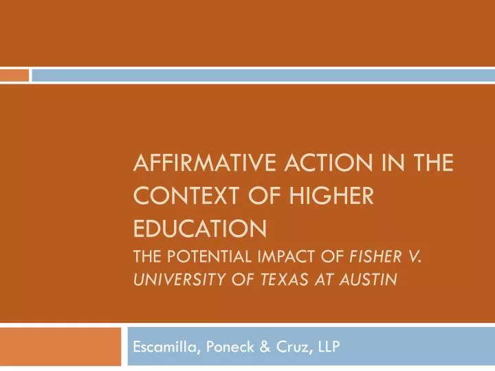 PPT - Escamilla, Poneck & Cruz, LLP PowerPoint Presentation, free ...