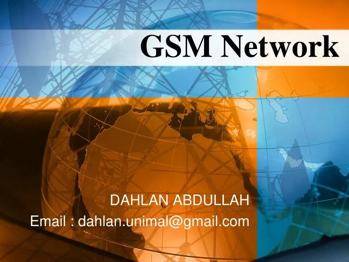 PPT - GSM Network PowerPoint Presentation, free download - ID:6322482
