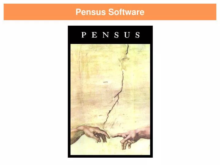 PPT - Pensus Software PowerPoint Presentation, free download - ID:6322839