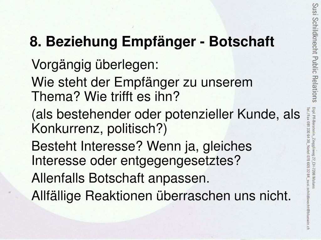 PPT - Wirkungsvoll kommunizieren PowerPoint Presentation, free download ...
