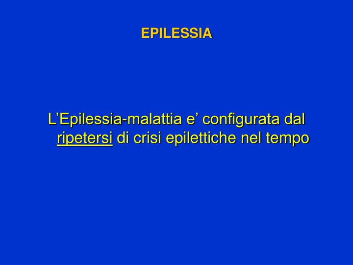 PPT - CRISI EPILETTICA PowerPoint Presentation - ID:6327245