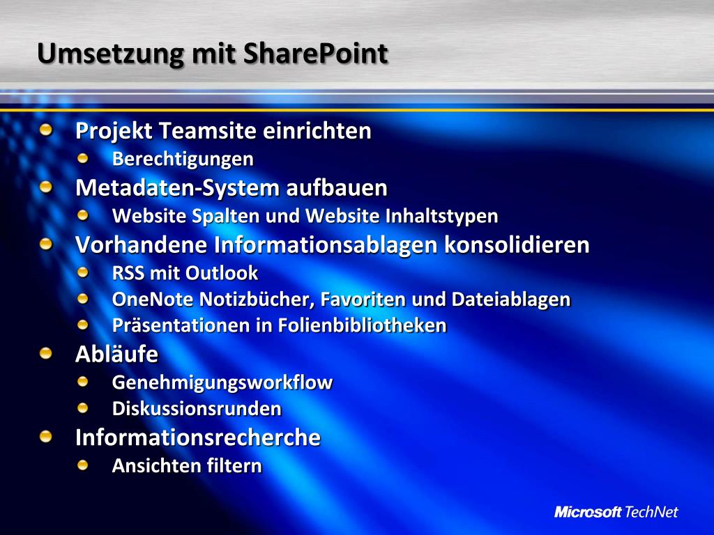 PPT - TechNet Webcast Aufbau einer Wissensdatenbank mit Microsoft ... PPT - TechNet Webcast Aufbau einer Wissensdatenbank mit Microsoft ...