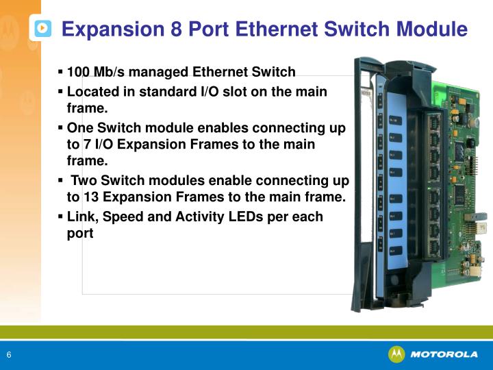 PPT - Motorola ACE3600 I/O Expansion – Early Introduction PowerPoint ...