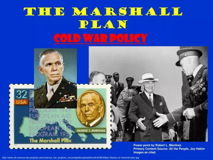 PPT - The Marshall Plan PowerPoint Presentation, free download - ID:6329402