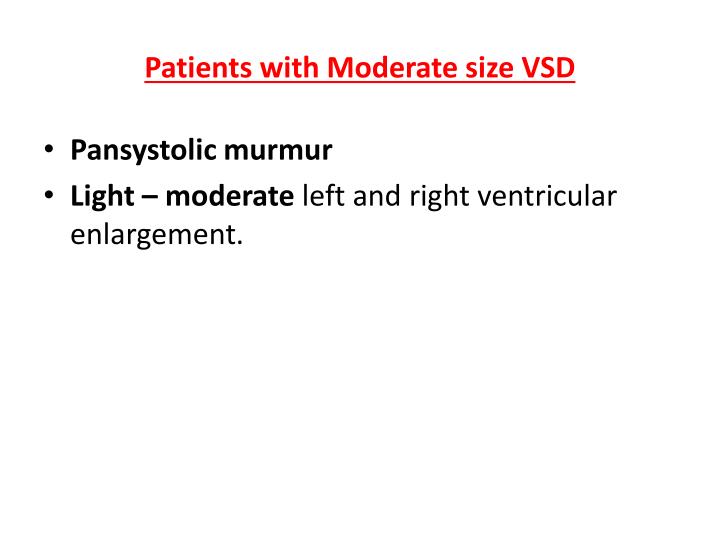 PPT - VENTRICULAR SEPTAL DEFECT (VSD) PowerPoint Presentation - ID:6330625
