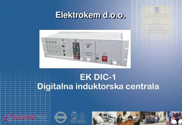 PPT - Elektrokem d.o.o. PowerPoint Presentation, free download - ID:6331165