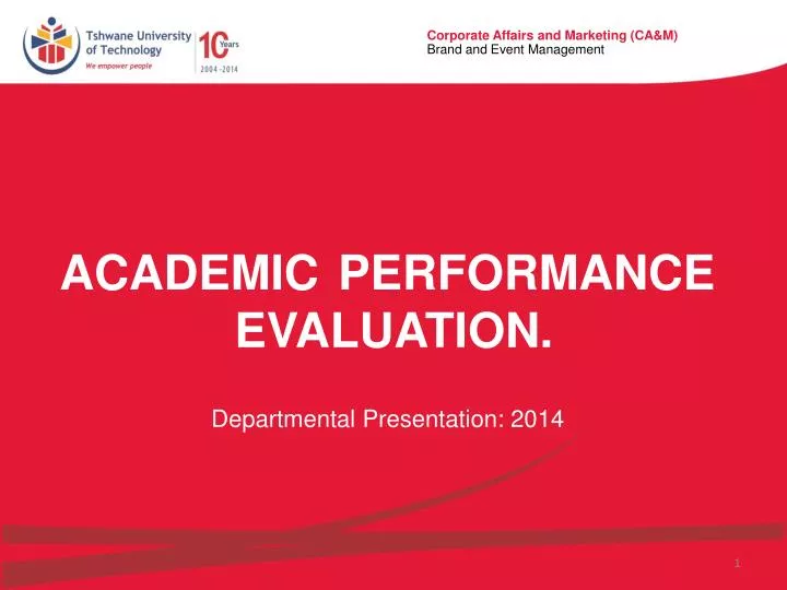 PPT - Academic Performance Evaluation. PowerPoint Presentation, free ...