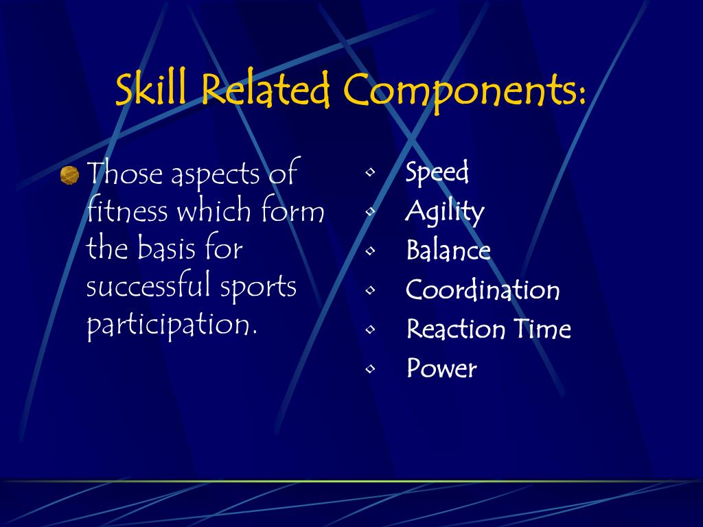 PPT - Fitness 101: The Basics of Health and Skill-Related Training ...