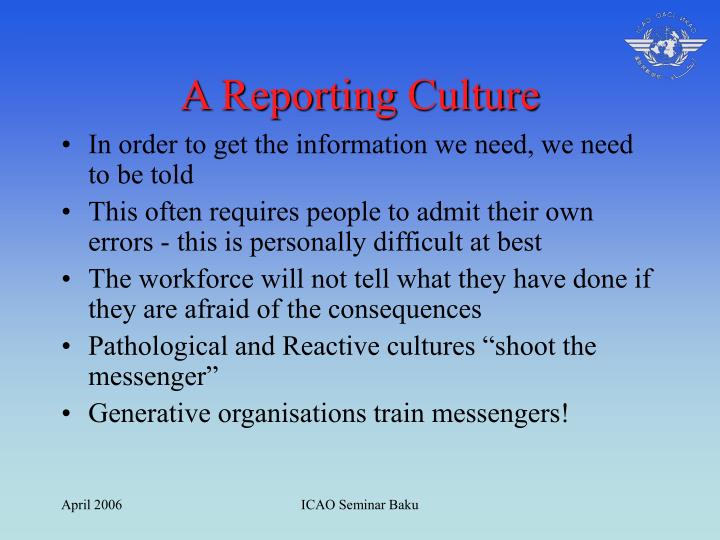 PPT - Safety Culture Informed, Just and Fair PowerPoint Presentation ...