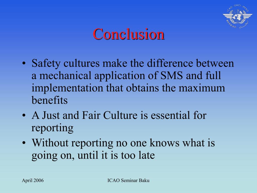 PPT - Safety Culture Informed, Just and Fair PowerPoint Presentation ...