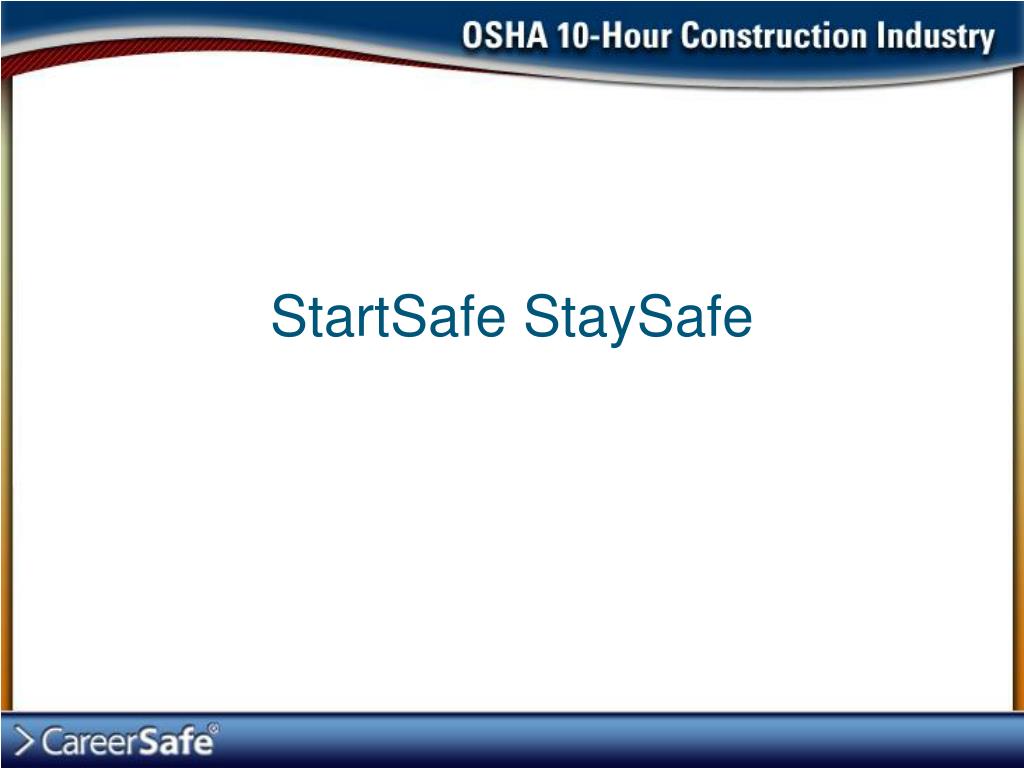 PPT - StartSafe StaySafe PowerPoint Presentation, free download - ID ...