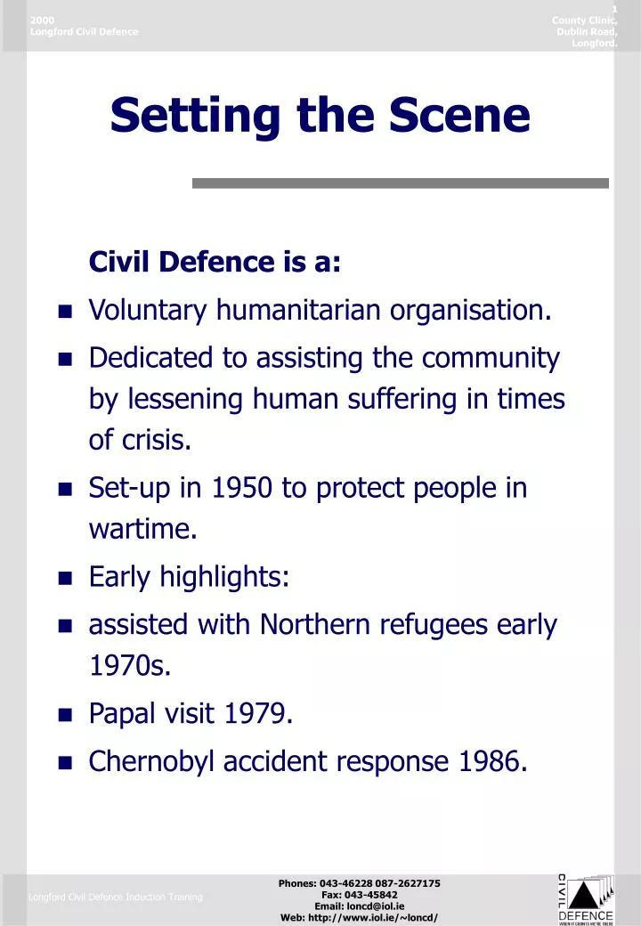 PPT - Setting the Scene PowerPoint Presentation, free download - ID:6334267