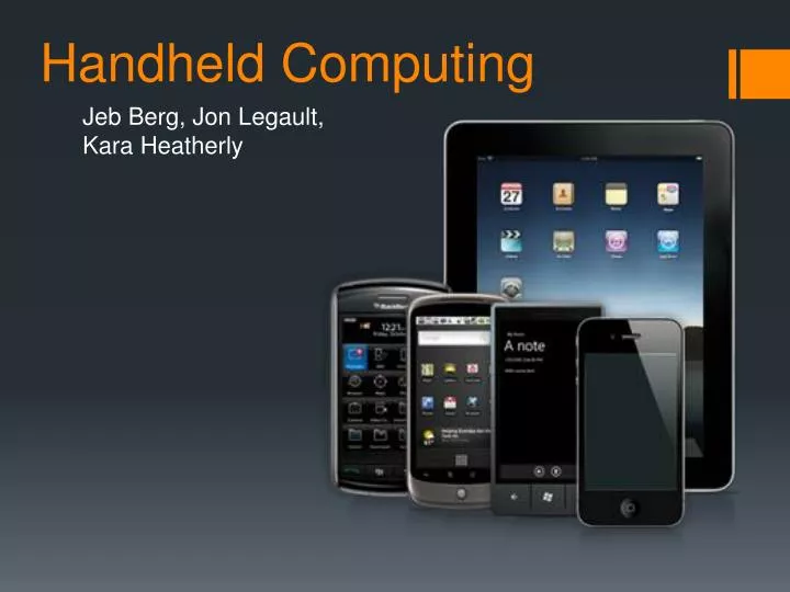PPT - Handheld Computing PowerPoint Presentation, free download - ID ...