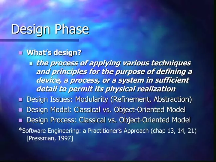 PPT - Design Phase PowerPoint Presentation, free download - ID:6335275