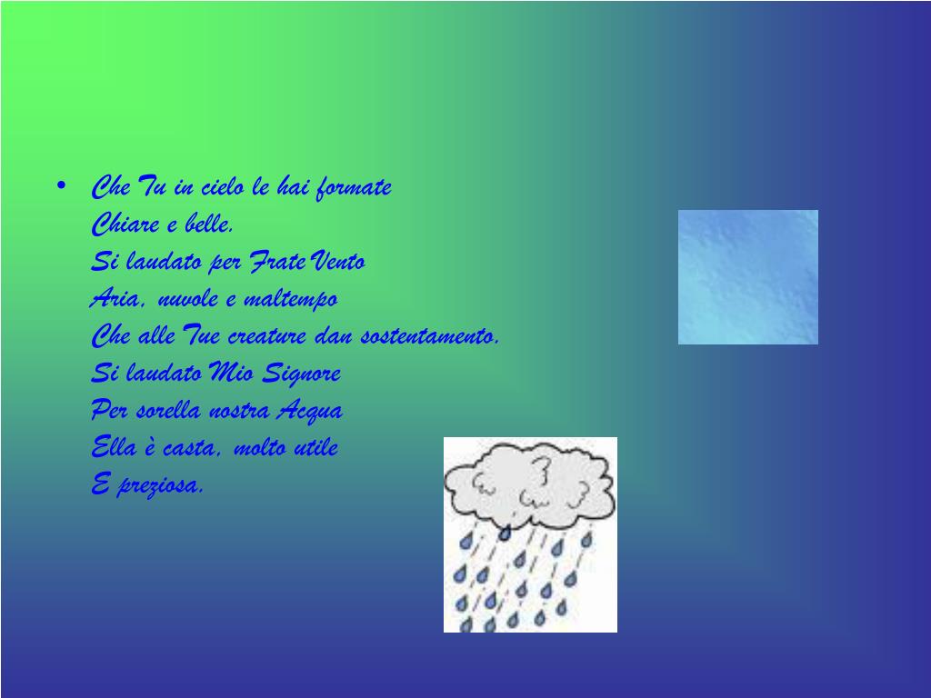 PPT - Si laudato per Frate Foco Che ci illumina la notte Ed è bello ...